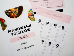 Planowanie posiłków - menu i lista zakupów | perfekcyjnawdomu.pl